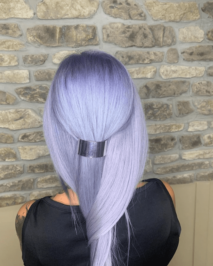 26 Stunning Silver Purple Hairstyles For 2024
