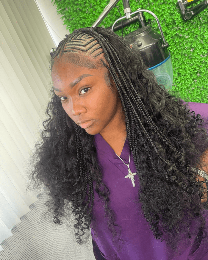 25 Fabulous Front Braids To Elevate Your Natural Hair