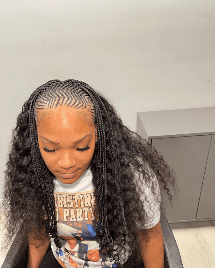 25 Fabulous Front Braids To Elevate Your Natural Hair
