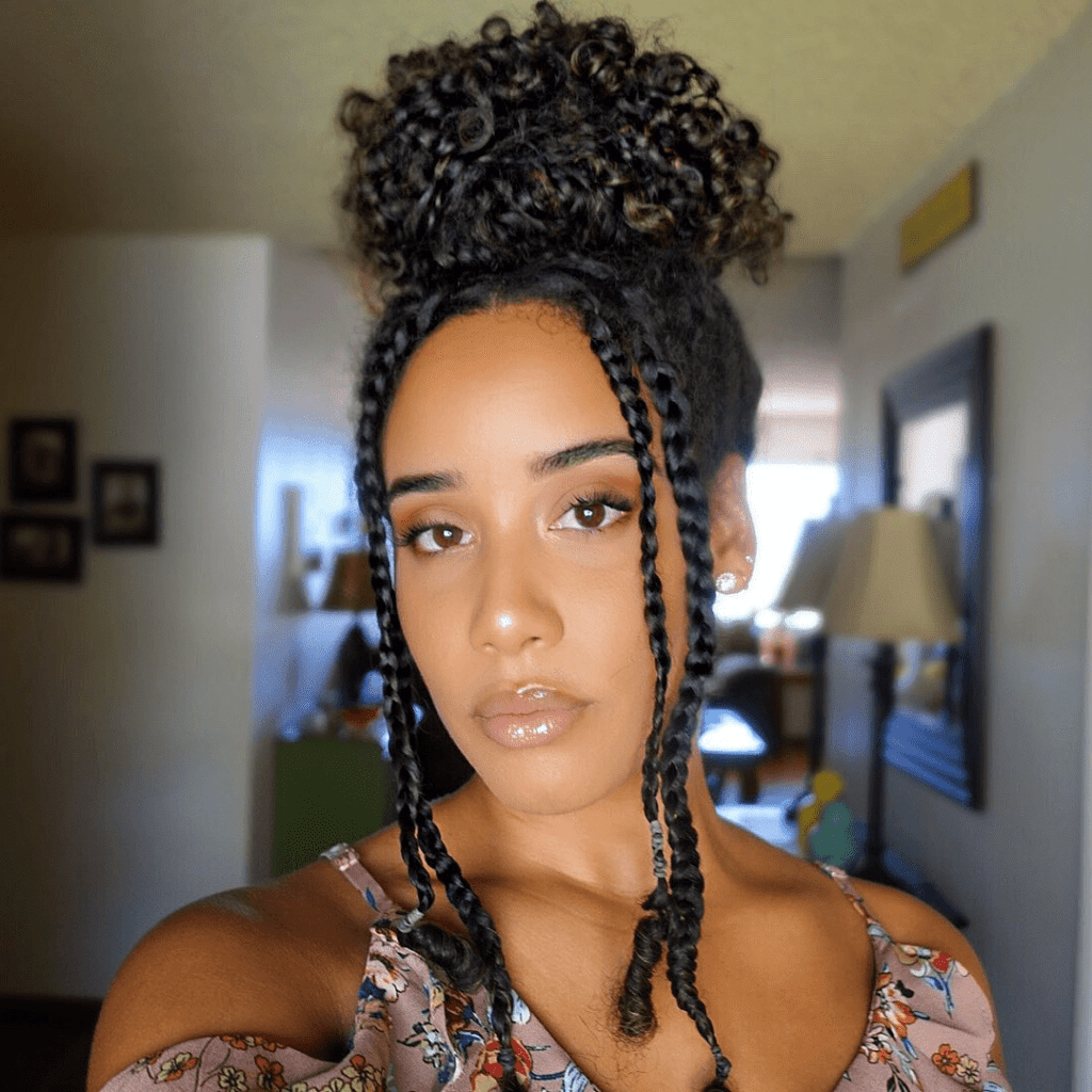 25 Fabulous Front Braids To Elevate Your Natural Hair