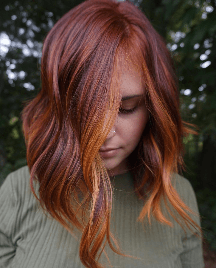 22 Warm Pumpkin Spice Hair Ideas - Inspiring Hairstyles