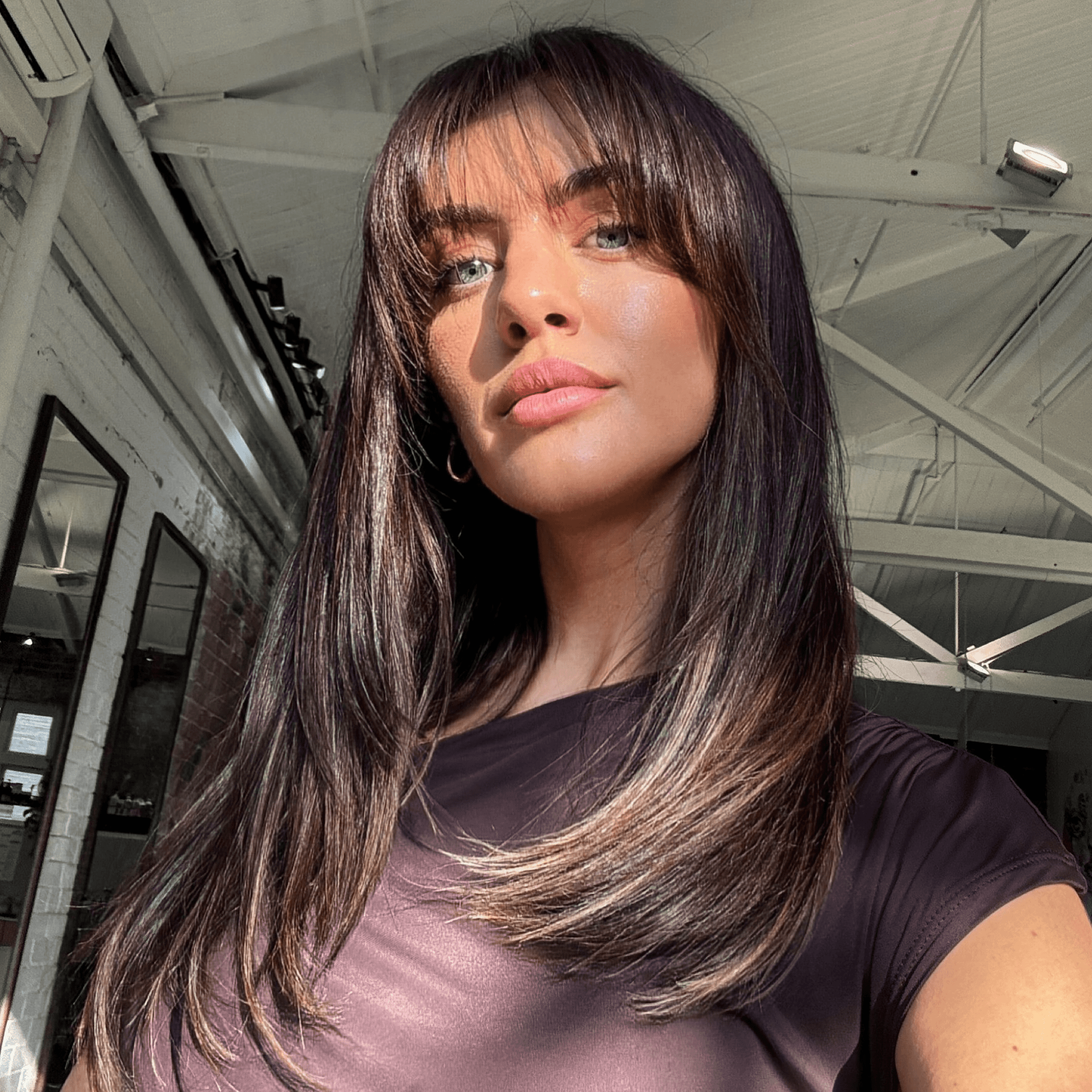 27 Elegant Long Layered Hair With Side Bangs