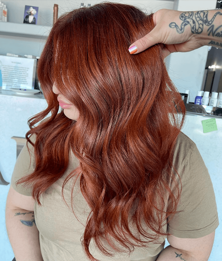 22 Warm Pumpkin Spice Hair Ideas - Inspiring Hairstyles