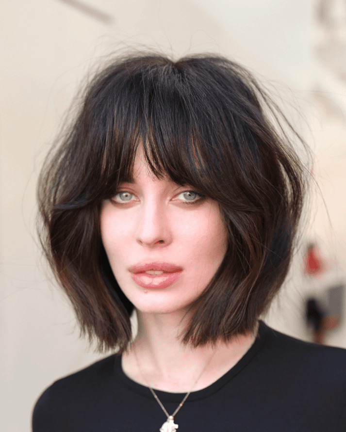 35 French Bob Hairstyles With Bangs - Inspiring Hairstyles