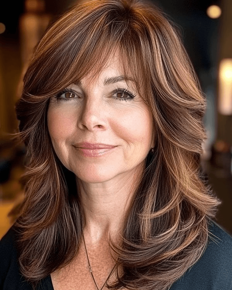 17 Layered Haircuts Over 60 That Make Thin Hair Look Fuller