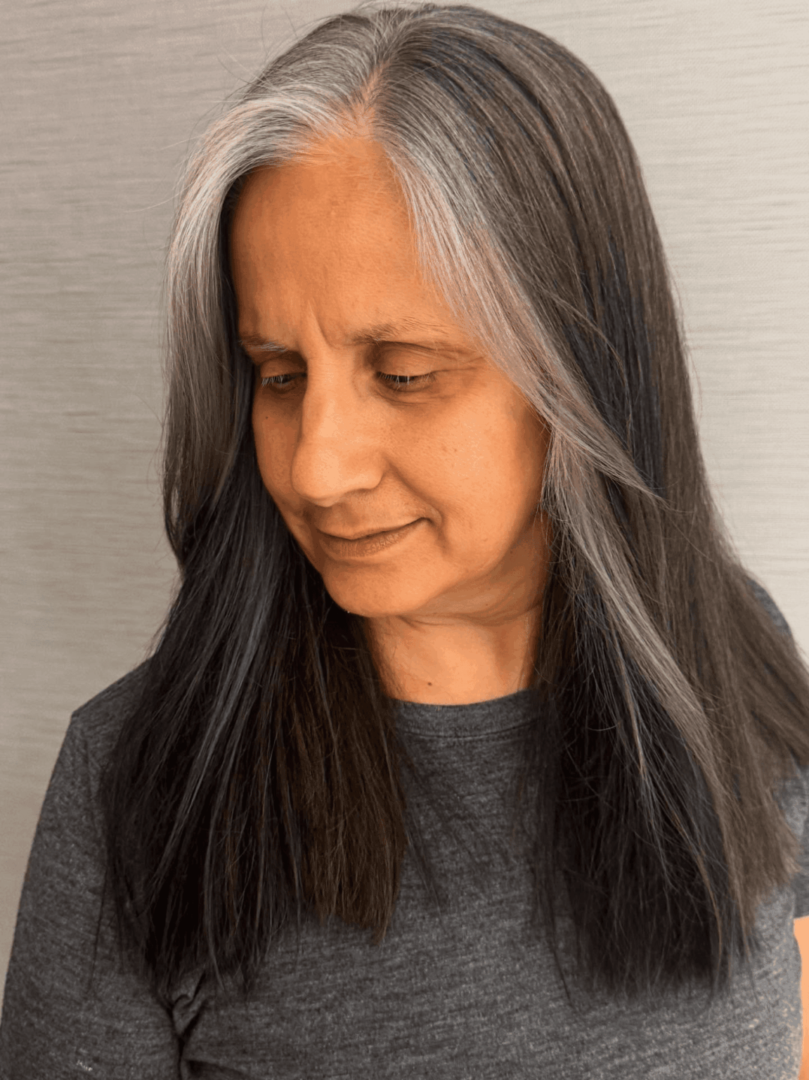 20 Grey Blending Techniques For Dark Hair That Look Natural